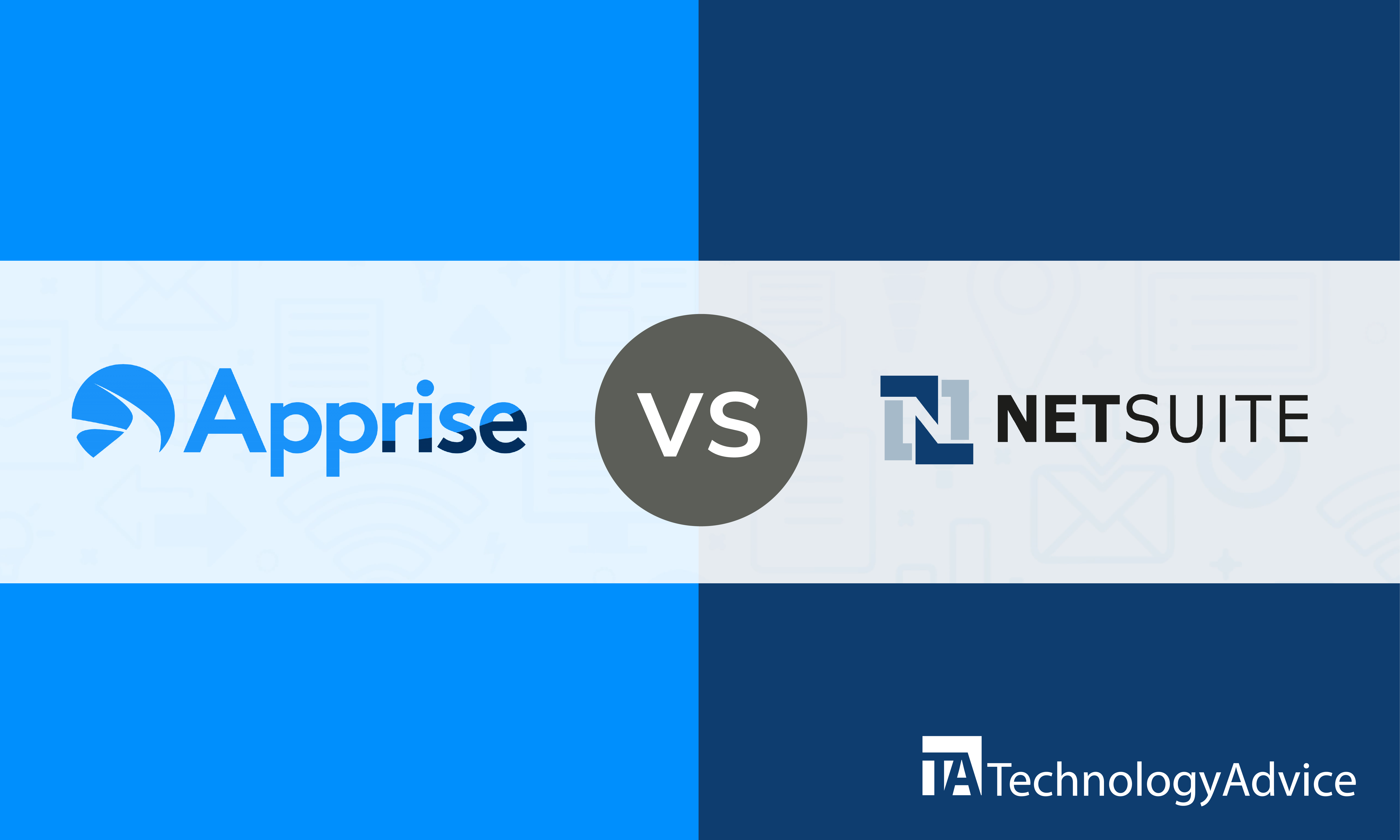 Apprise ERP vs. Netsuite | TechnologyAdvice