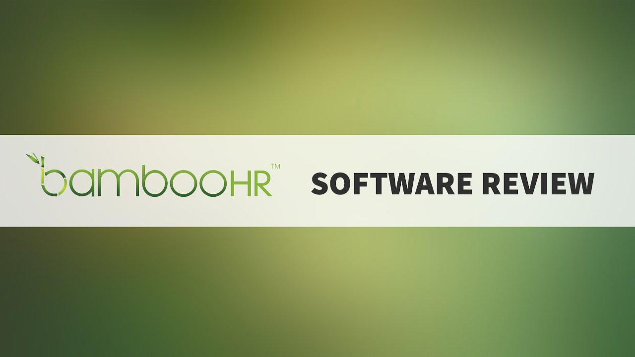 Video Bamboohr Software Demo Technologyadvice