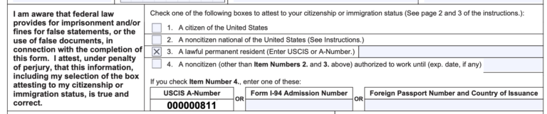 How to Fill Out I-9 Form