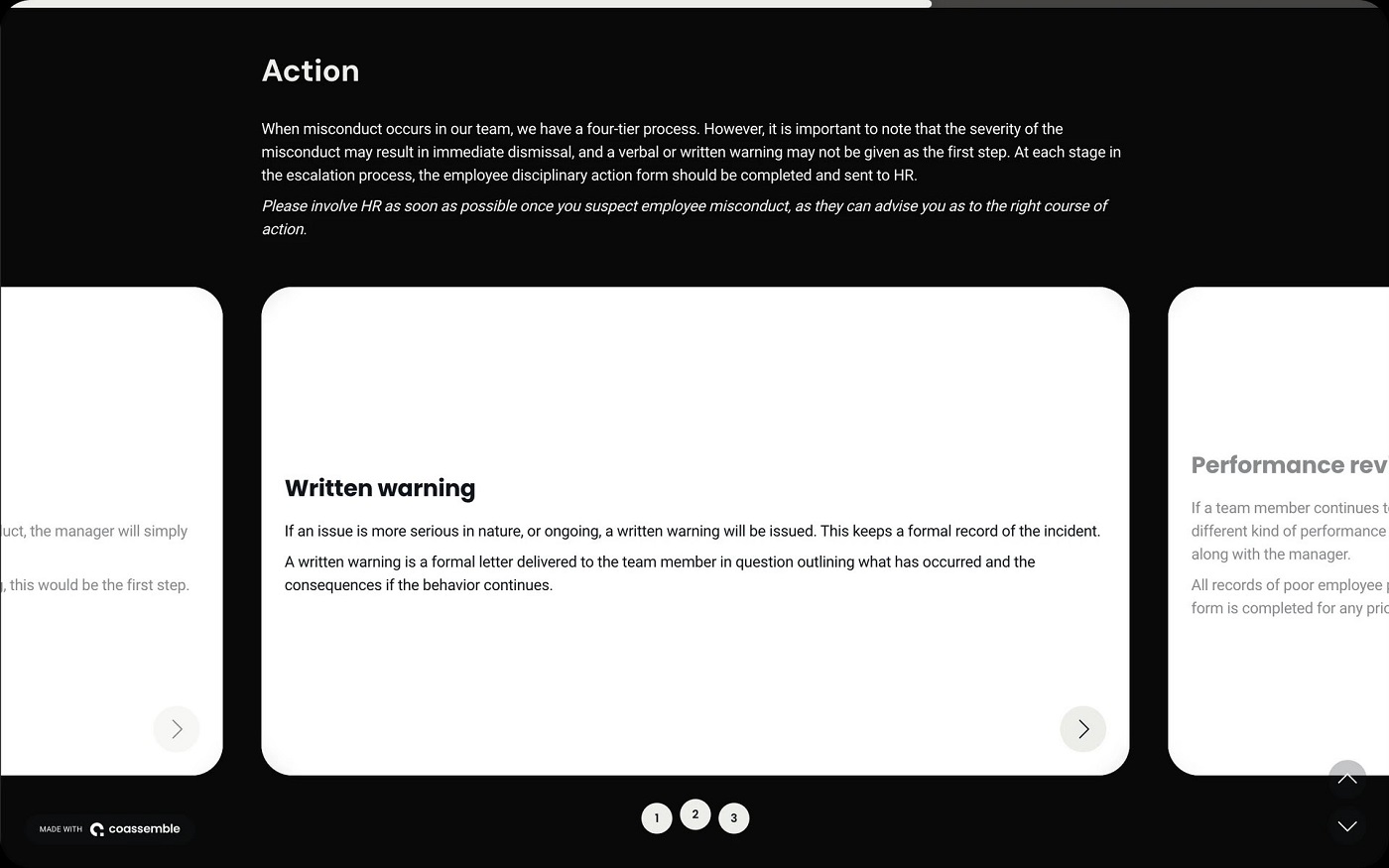 Employee Disciplinary Action Guide + Form Template